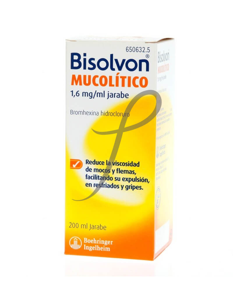 Bisolvon Mucolitico 1,6 Mg/Ml Jarabe 1 Frasco 200 Ml - Basic Care Pharma